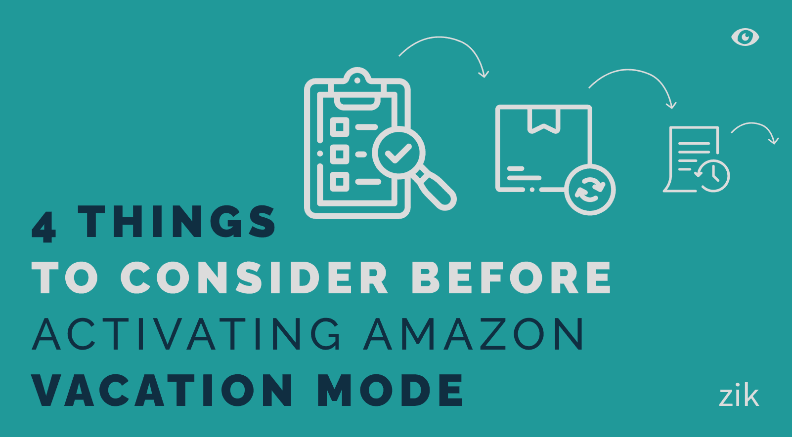 Amazon Seller Vacation Mode: How It Works & When to Use It - ZIK ...