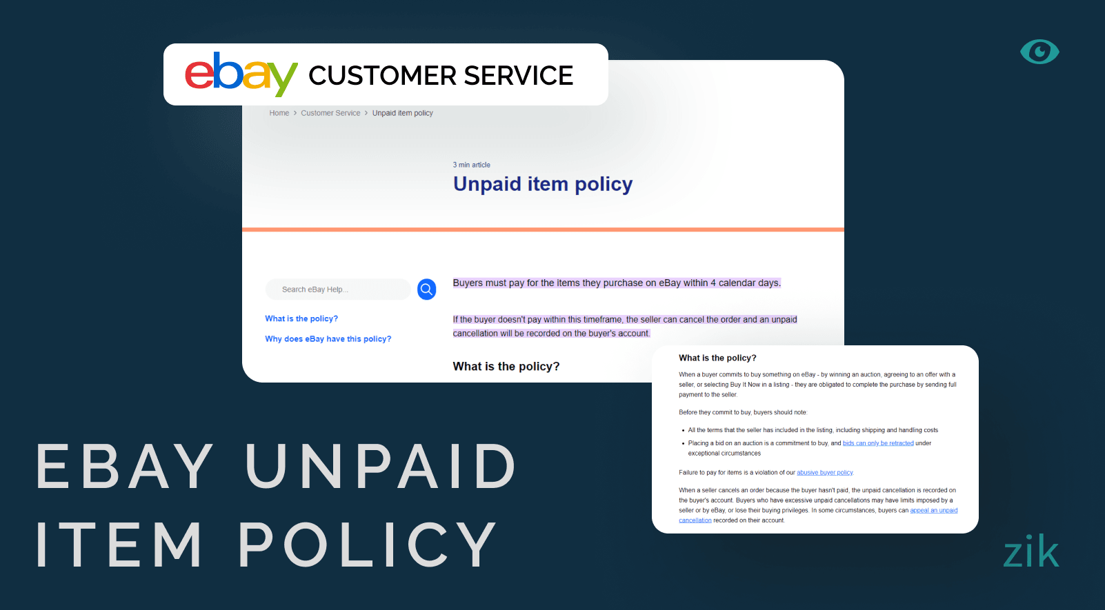 How Long Does a Buyer Have to Pay on eBay? - ZIK Analytics' Blog